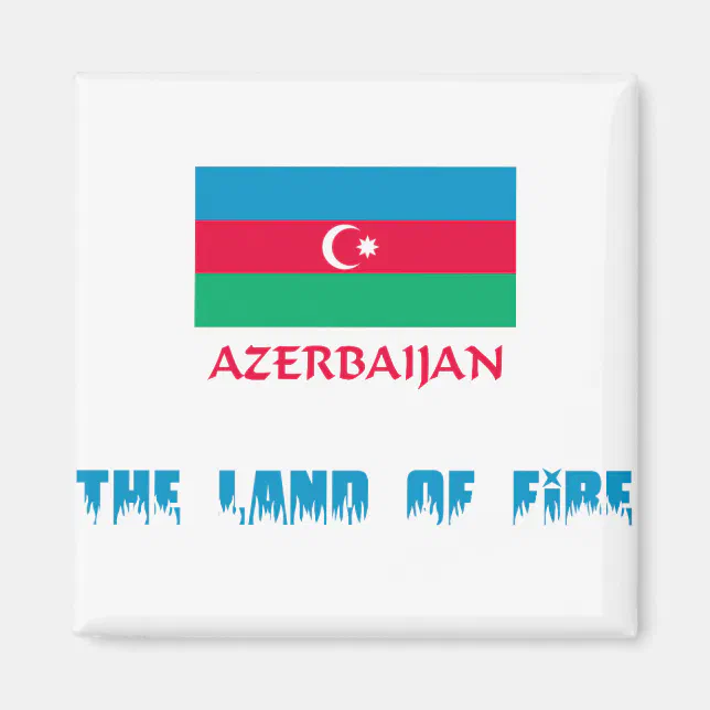 Azerbaijan Magnet | Zazzle