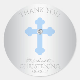 Silver Cross Stickers | Zazzle AU