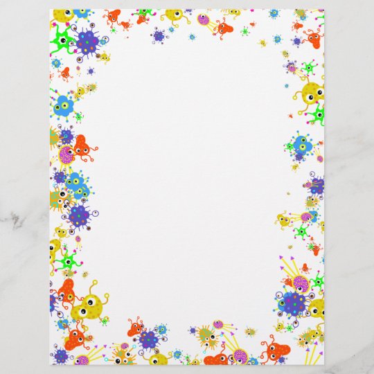 Bacteria Border | Zazzle.com.au
