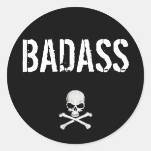 Badass Stickers | Zazzle AU