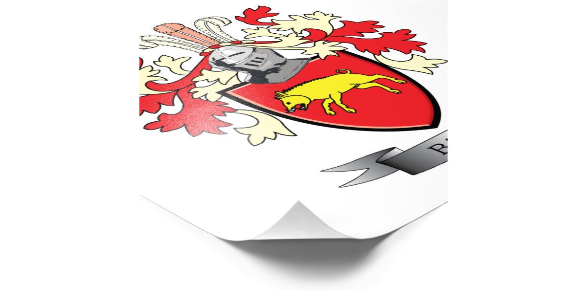 Baird Family Crest Coat of Arms Photo Print | Zazzle