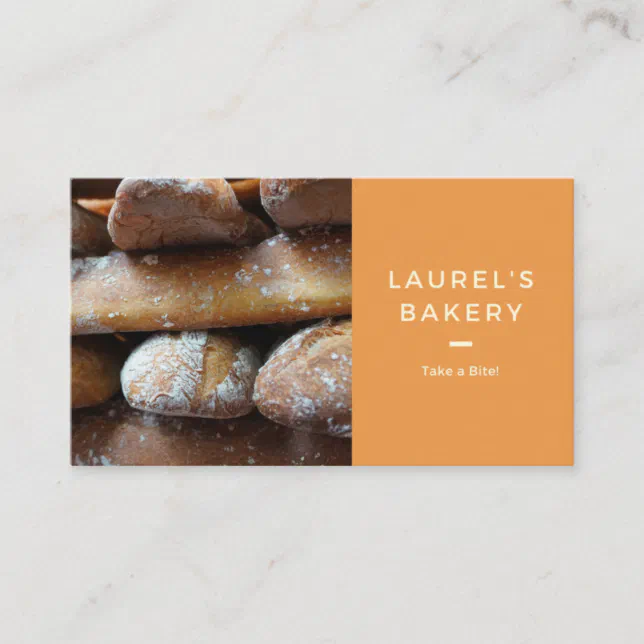Baker Business Card | Zazzle
