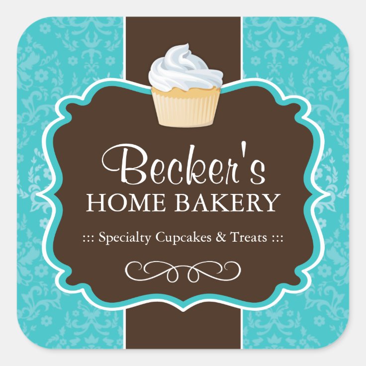 Bakery Packaging Stickers | Zazzle