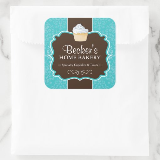 Bakery Packaging Stickers | Zazzle