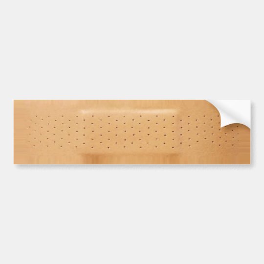 Band-Aid Bumper Sticker | Zazzle.com.au