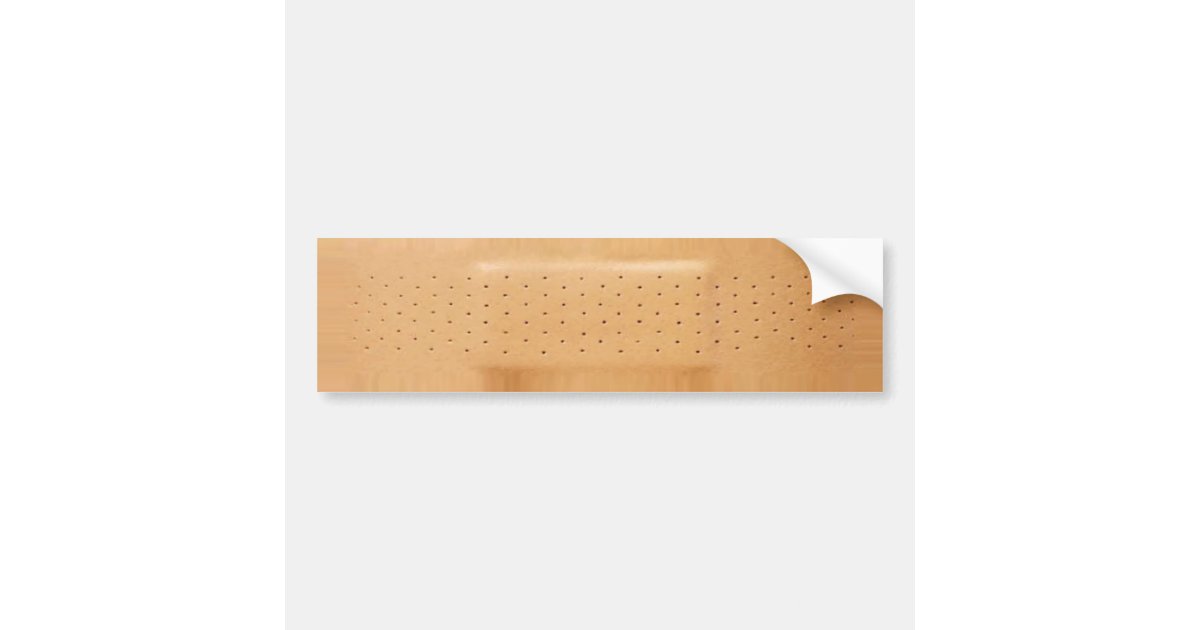 Band-Aid Bumper Sticker | Zazzle