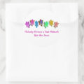 Bar/Bat Mitzvah Classic Round Sticker | Zazzle