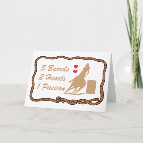 Barrel Racing Cards | Zazzle AU