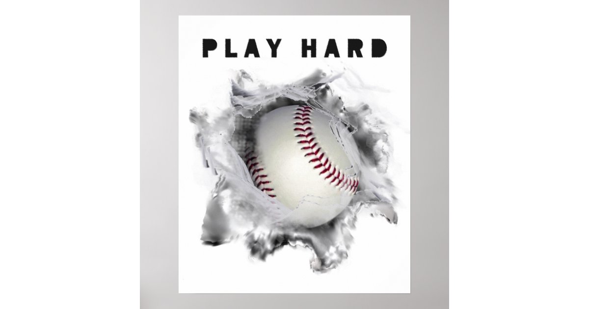 Baseball Motivation Poster | Zazzle