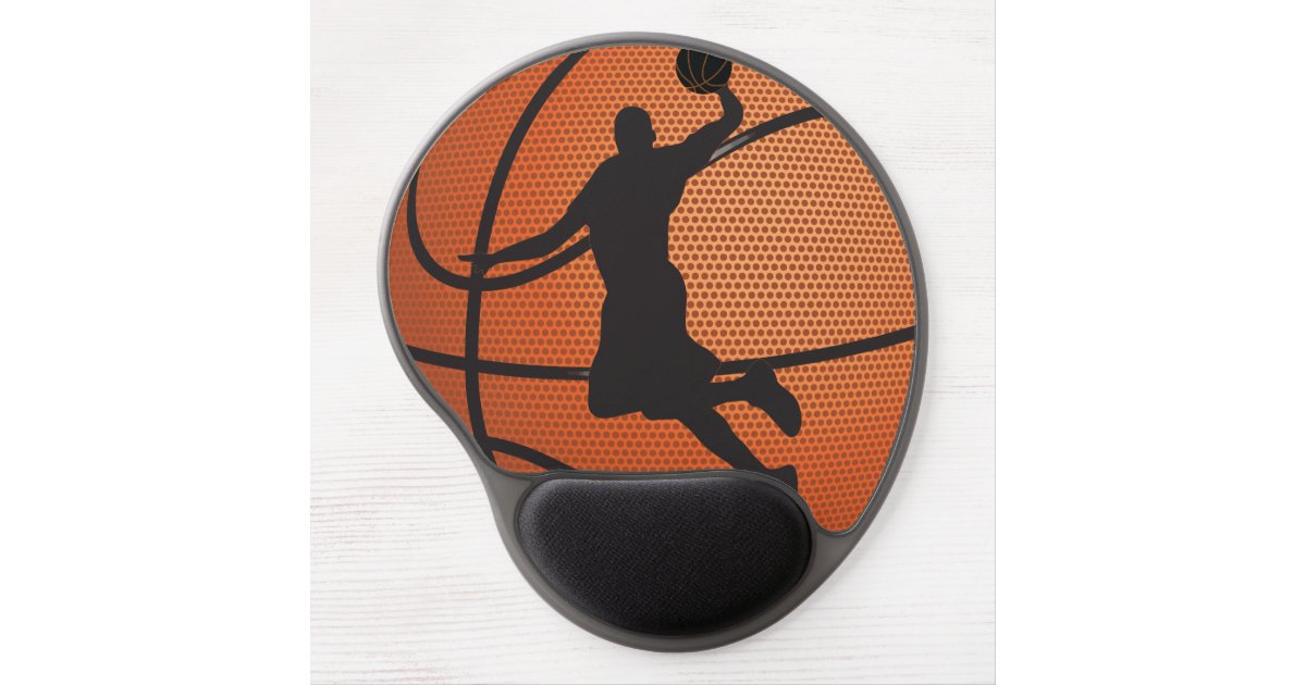 Basketball dunk gel mouse pad | Zazzle