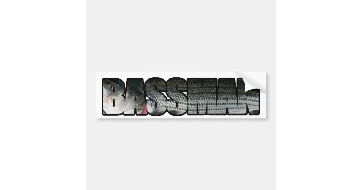 Bassman Bumper Sticker | Zazzle