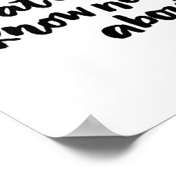 Be Kind Inspirational Art Quote in Black and White Poster | Zazzle