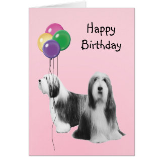 Bearded Collie Birthday Cards & Invitations | Zazzle.com.au