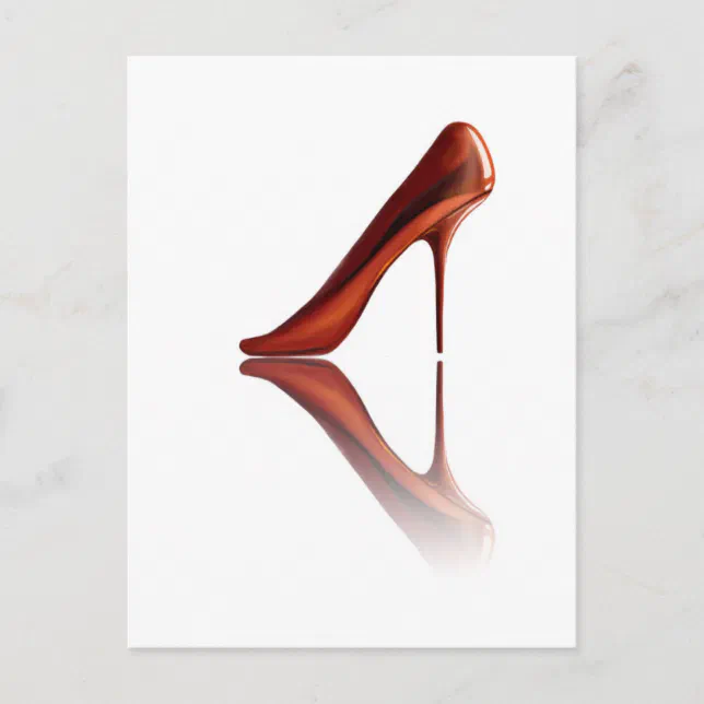 Beautiful Cool high-heels Postcard | Zazzle
