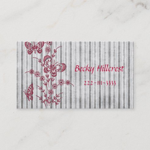 Embroidery Business Cards | Zazzle AU
