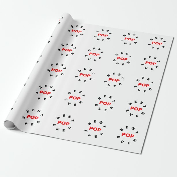 Pop Wrapping Paper | Zazzle.com.au
