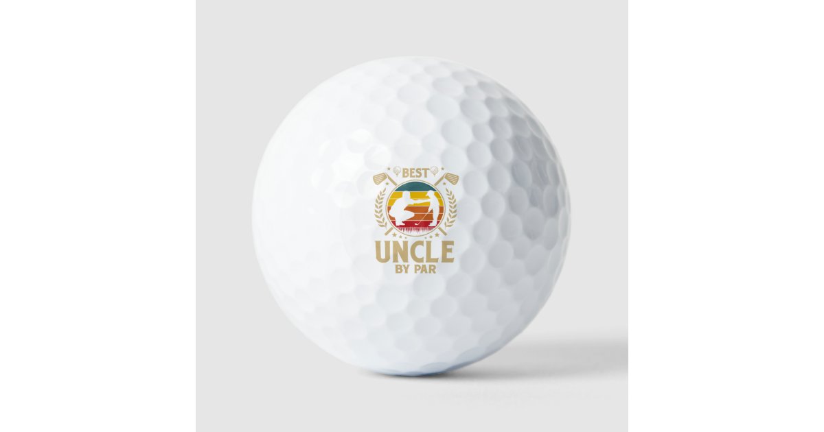 Best UNCLE By Par Golf Balls | Zazzle