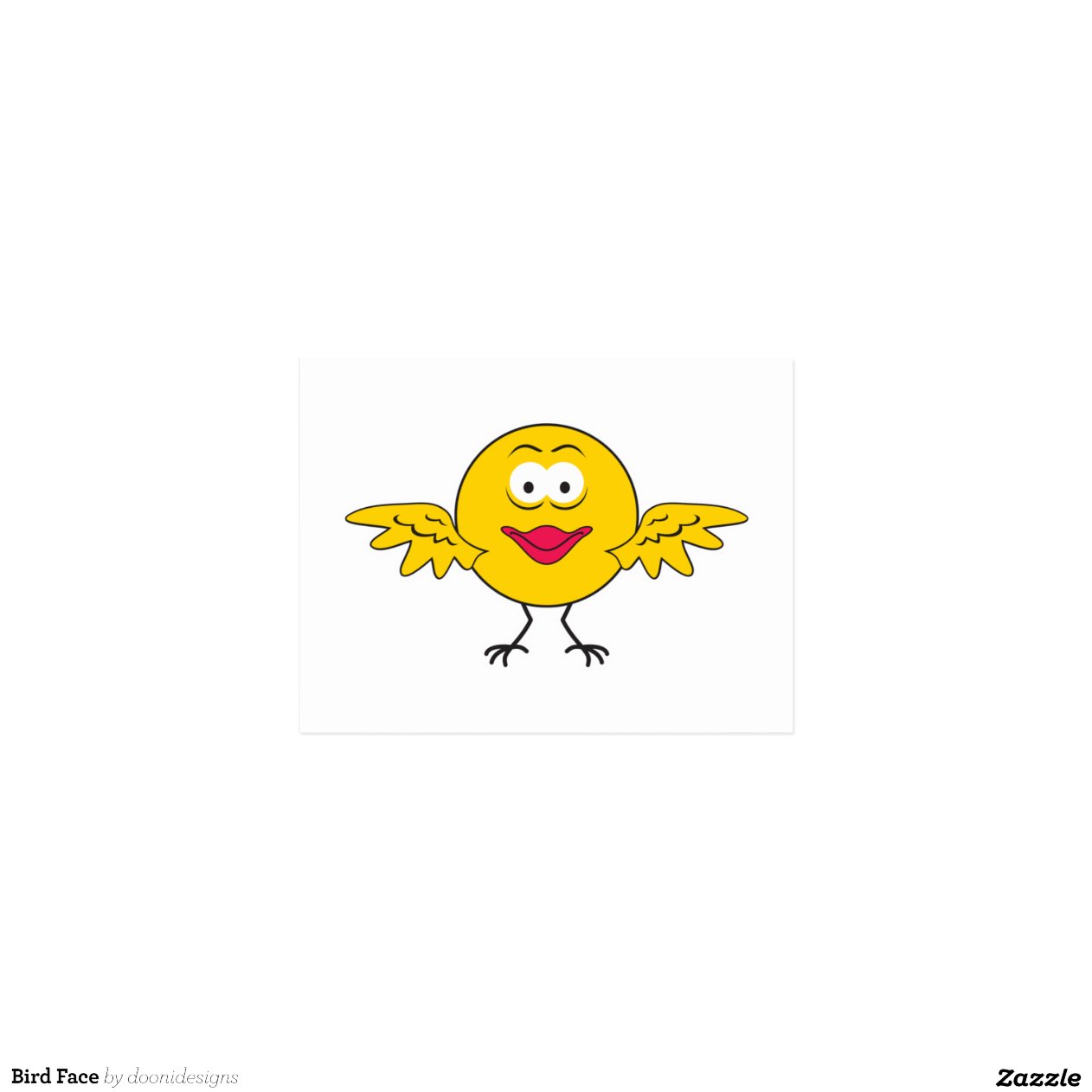 Bird Smiley Face | Zazzle