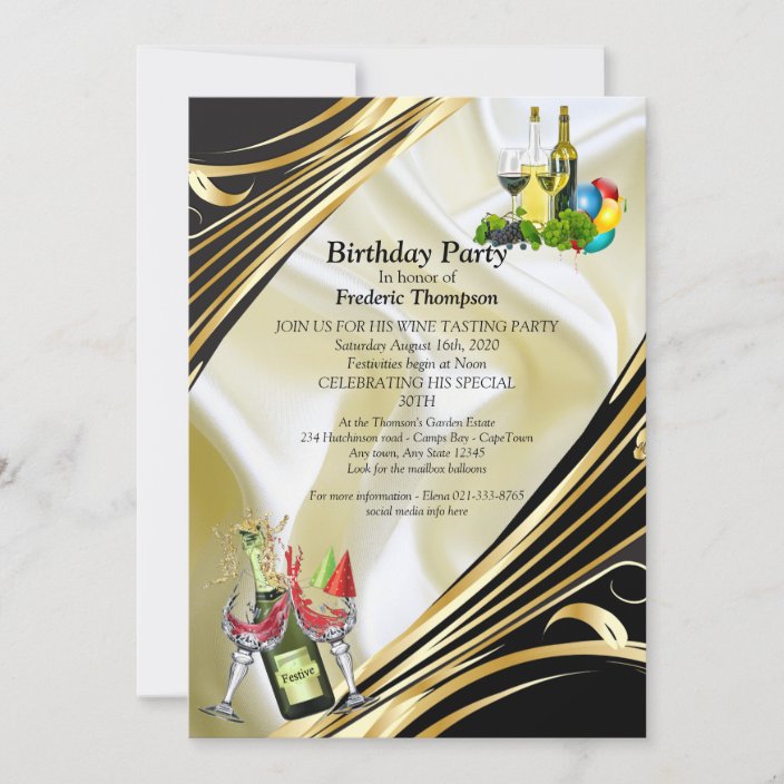 Birthday Party Announcements | Zazzle.com.au