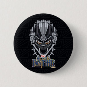 Black Panther Badges & Pins | Zazzle AU