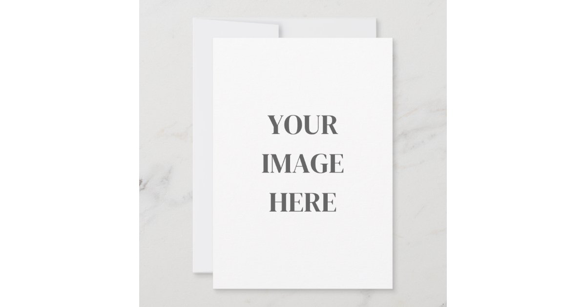 Blank 5x7 Invitation | Zazzle