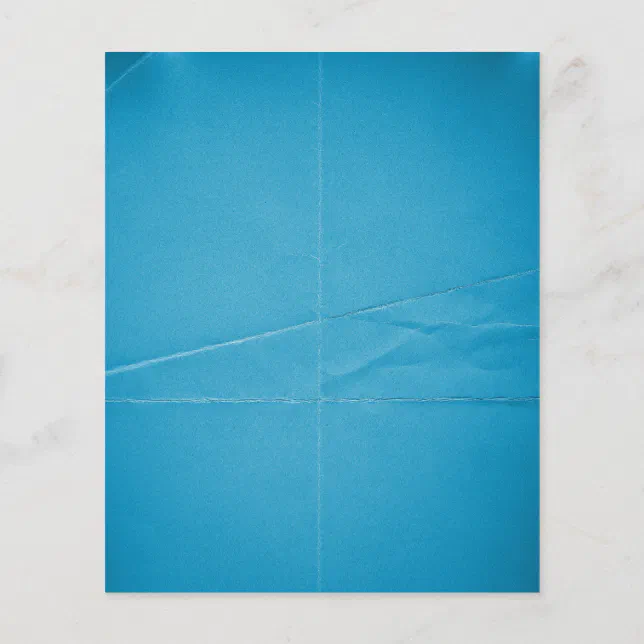 BLUE FOLDED PAPER BACKGROUND WALLPAPER CUSTOMIZABL | Zazzle