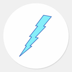 Lightning Bolt Stickers | Zazzle AU