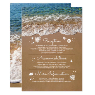 Beach Wedding Invitations & Announcements | Zazzle.com.au