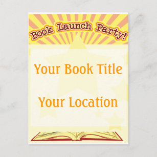 Book Launch Invitations | Zazzle AU