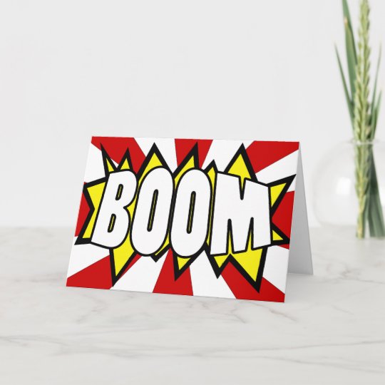 Boom Card | Zazzle.com.au