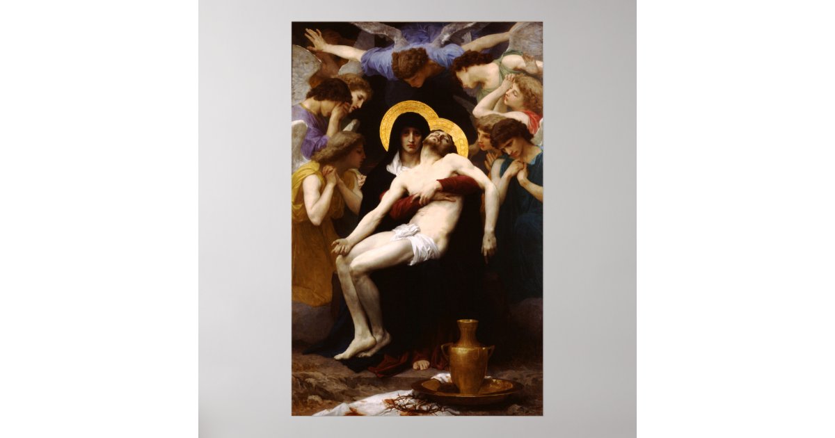 Bouguereau Pieta Poster | Zazzle