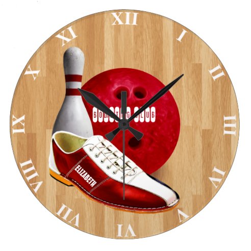 Bowling Wall Clocks | Zazzle.com.au
