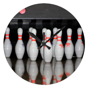 Bowling Wall Clocks | Zazzle.com.au