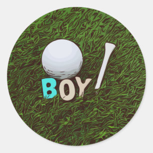 Golf Ball Stickers | Zazzle AU