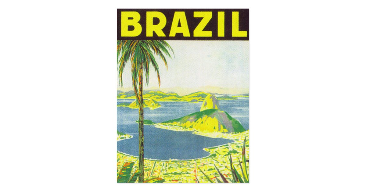 Brazil Postcard | Zazzle.com.au