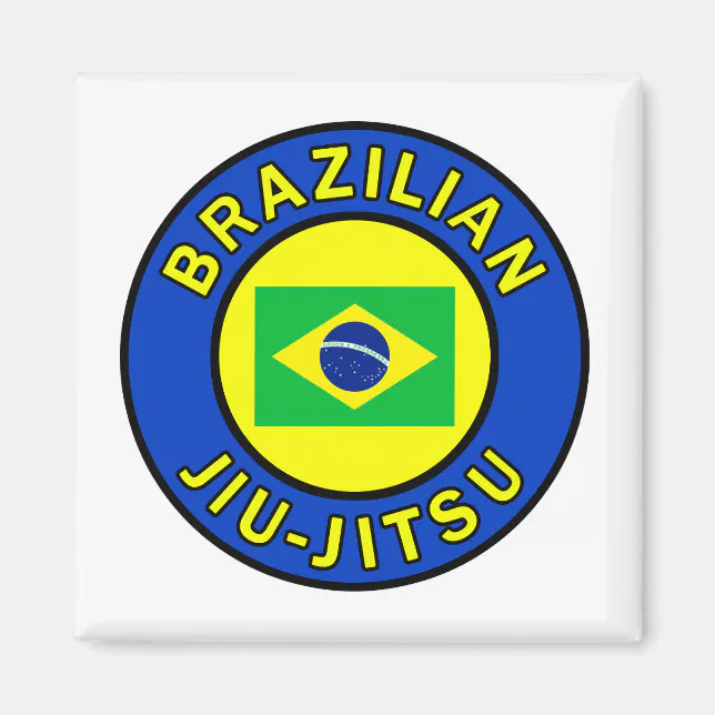 Brazilian Jiu Jitsu Magnet | Zazzle