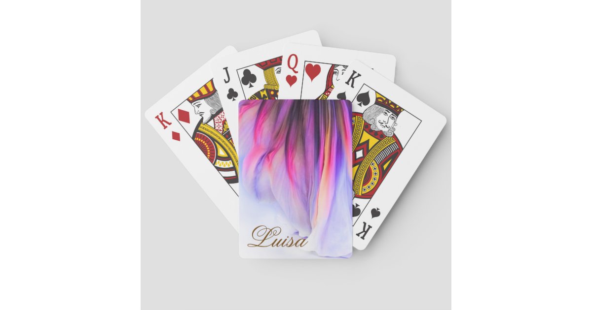 Bright fantasy playing cards | Zazzle