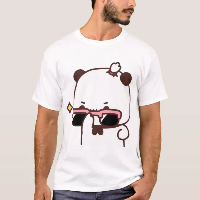 BuBu Panda is watching DuDu Bear ️ Active T-Shirt | Zazzle