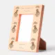 Bunny Hatching from Egg Weird Custom Family Name Etched Frames | Zazzle