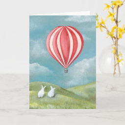Bunny Rabbit Card | Zazzle
