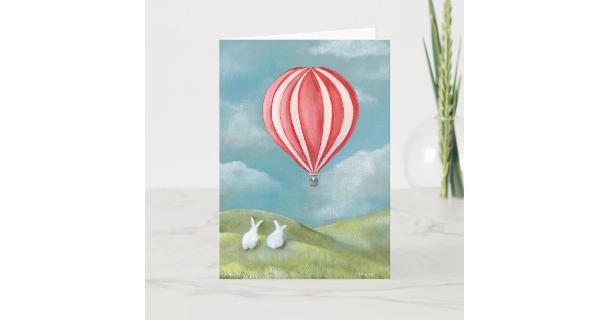 Bunny Rabbit Card | Zazzle
