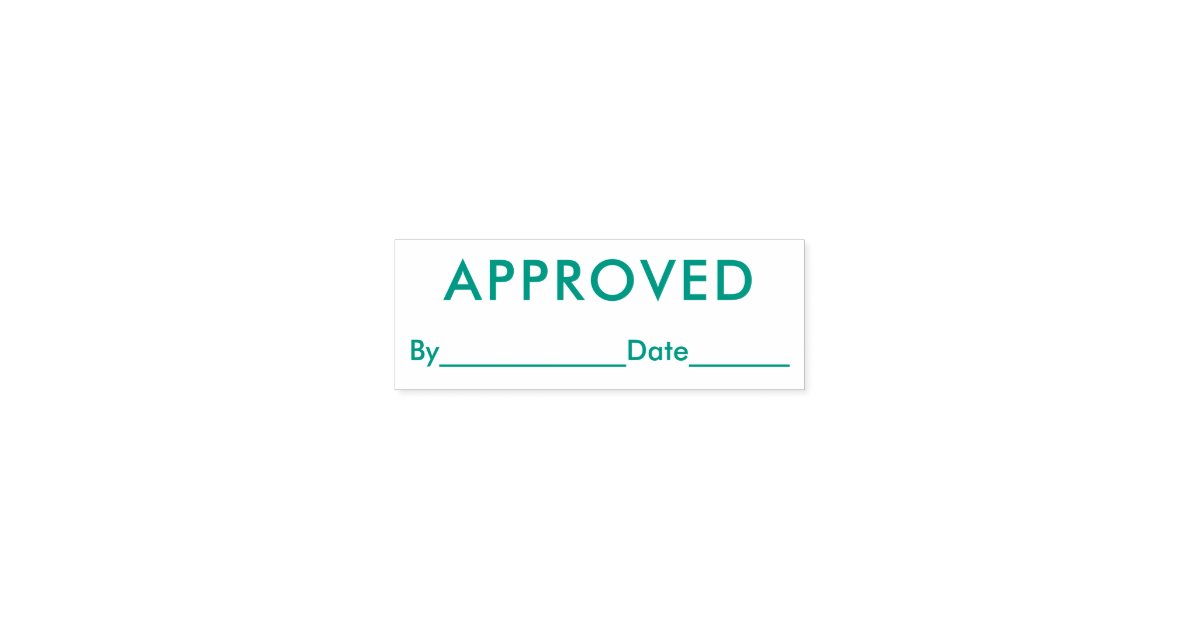 Business Bookkeeping APPROVED with Signature/Date Self-inking Stamp ...