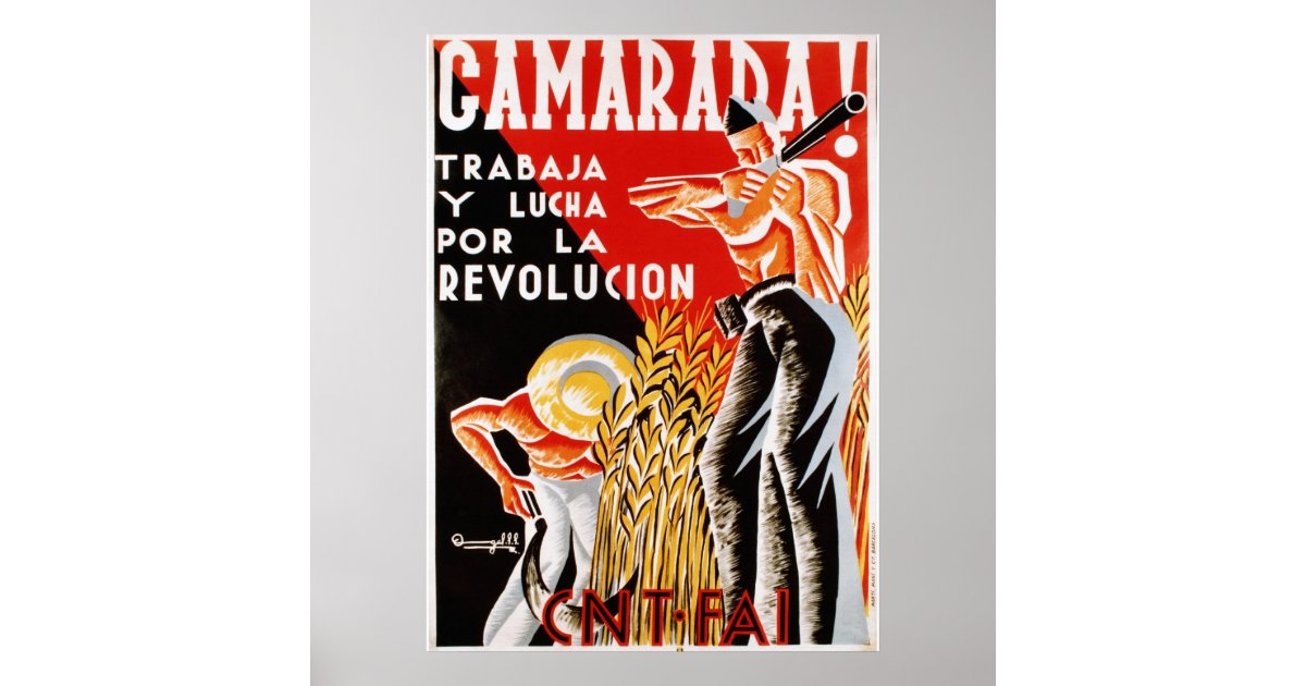 Camerada! cartel [Comrades poster] Poster | Zazzle
