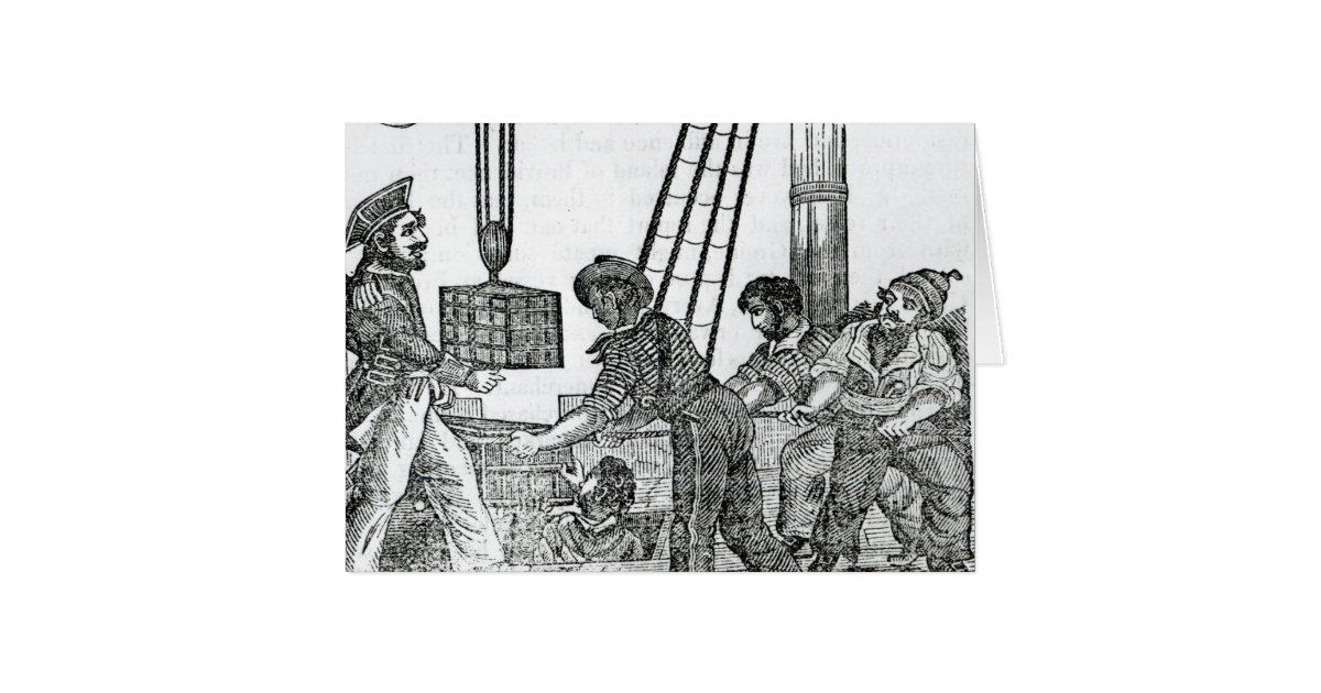 Captain Avery receiving three chests of Treasure | Zazzle