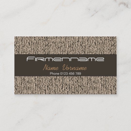 Carpet Business Card | Zazzle.com.au