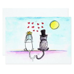 Cat Wedding Invitations | Zazzle.com.au
