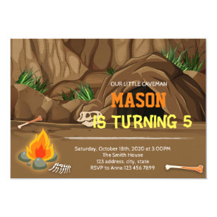 Caveman Invitations | Zazzle AU