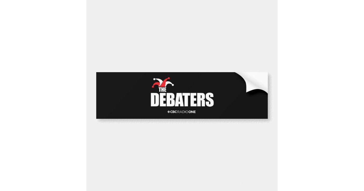 CBC The Debaters Bumper Sticker | Zazzle