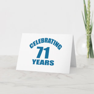 71 Years Old Cards | Zazzle AU
