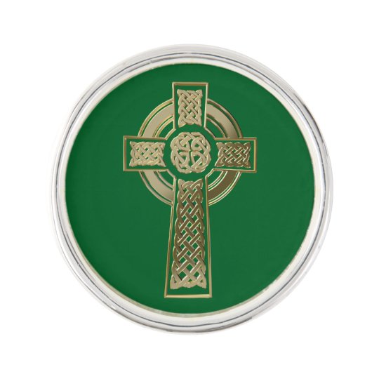 Celtic cross lapel pin | Zazzle.com.au